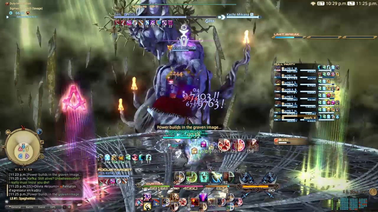 FFXIV Sigmascape 4 Savage Kefaust[WAR] - YouTube