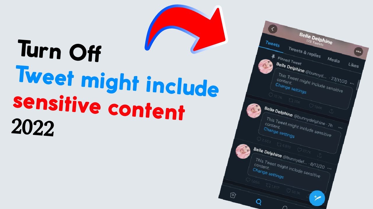 How to Turn Off “This Tweet might include sensitive content” on Twitter ...