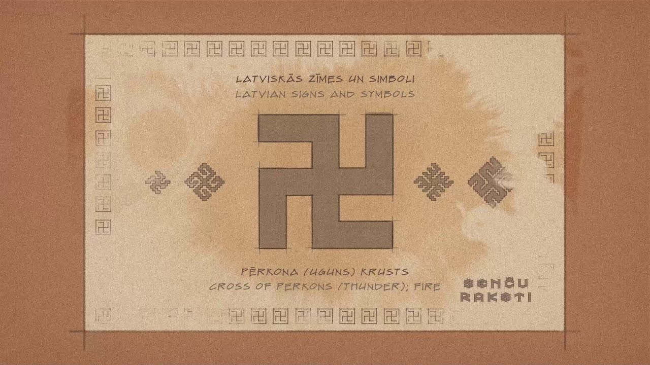 Pērkona (Uguns) krusts | Thunder (Fire) cross - YouTube