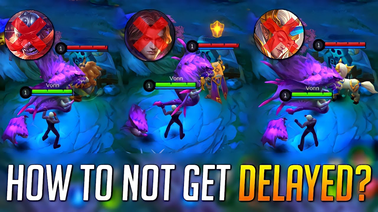 How To COUNTER DELAYING TACTICS? TUTORIAL Not To Get DELAYED!! Gusion ...