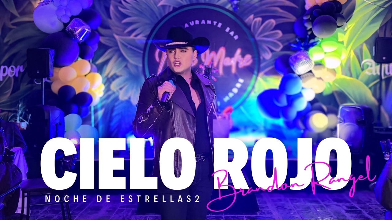 Cielo Rojo - Brandon Rangel | Noche de Estrellas 2 - YouTube