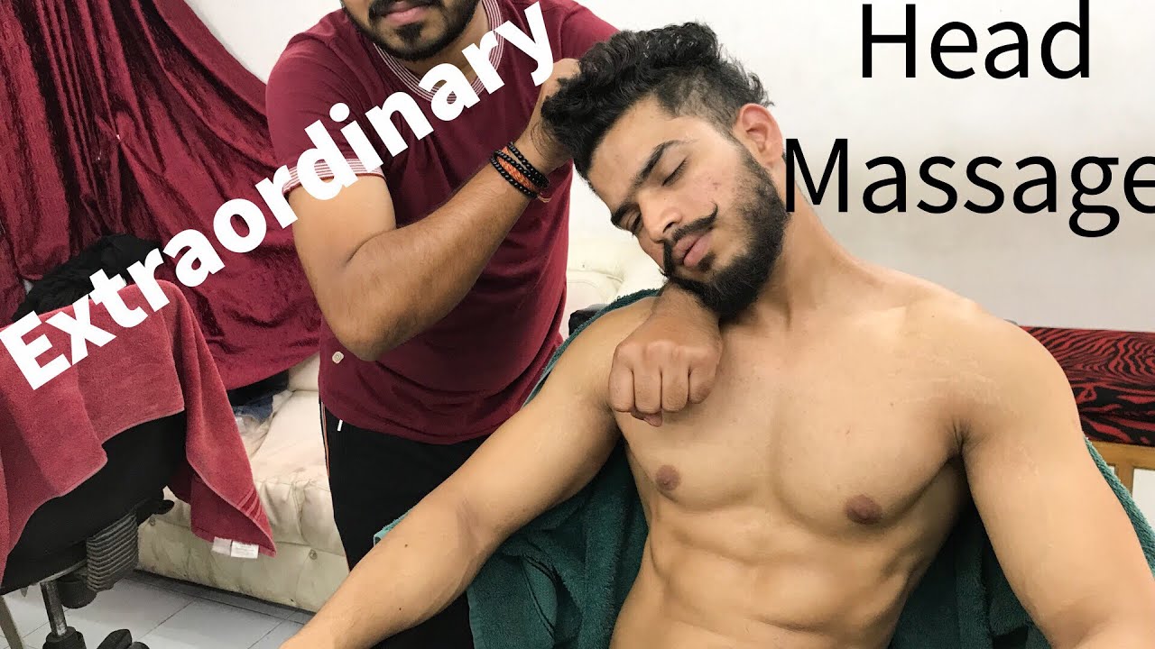 ASMR Relaxing Head Massage Neck And Hair Cracking By Kishan With Firoz ...