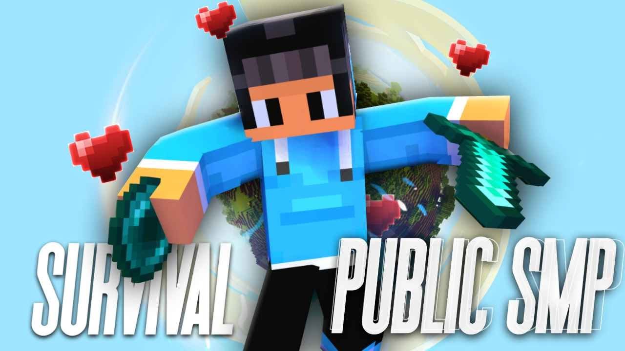 Minecraft SMP LIVE || PUBLIC SMP 24/7 JAVA + BEDROCK || PLAYING IN ...