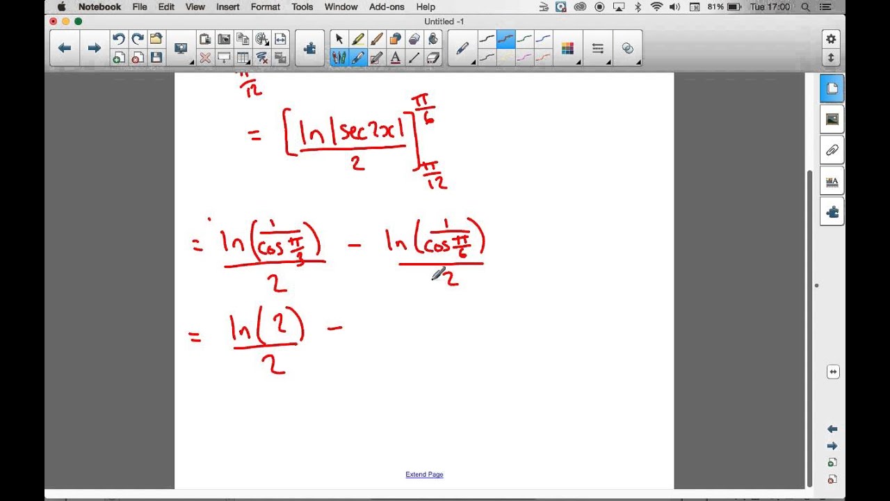OCR C4 June 2013 q5ii - A2 Maths - Trigonometry - YouTube