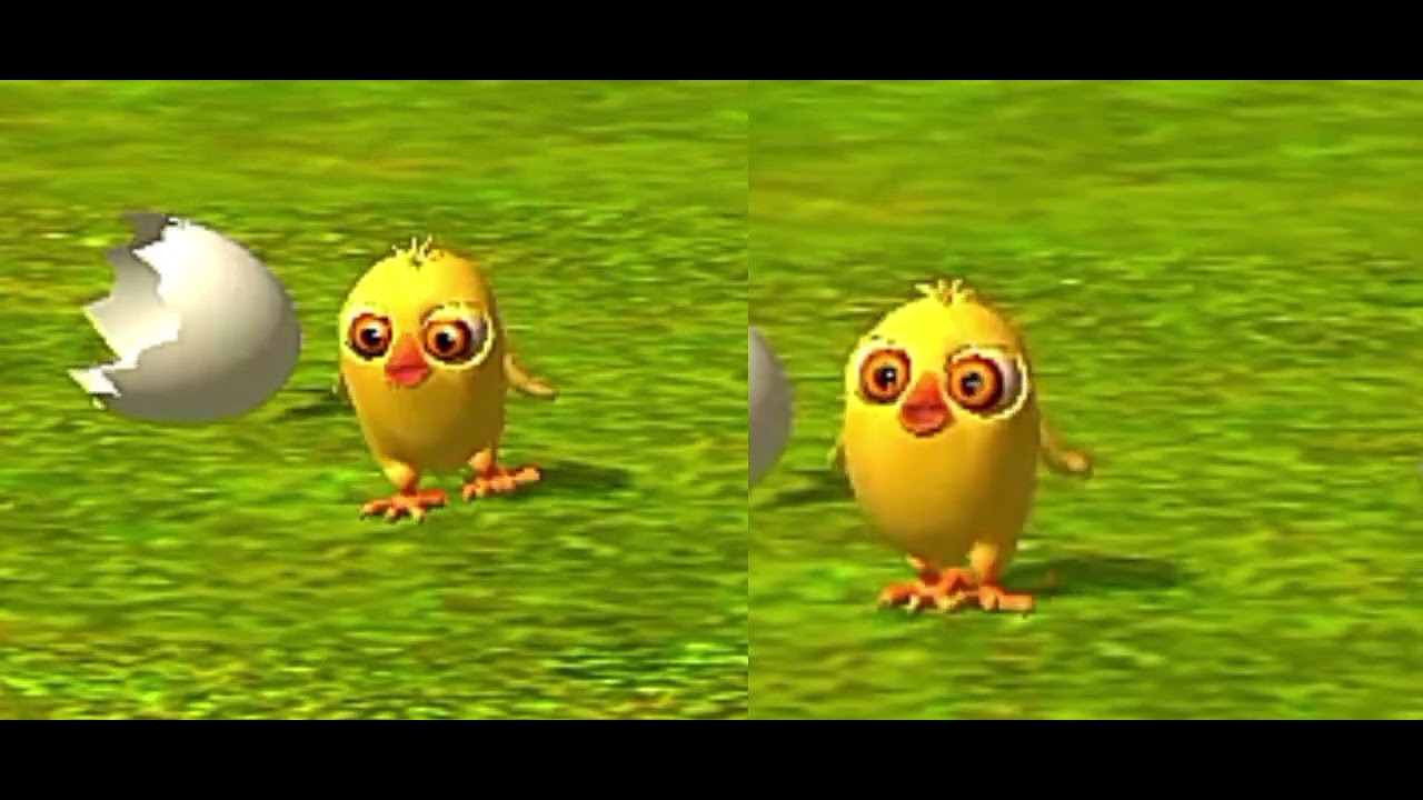 El Pollitio Pip 3d-Canciones de la granja de zenon|Part 02|Maooz Ghrzi ...