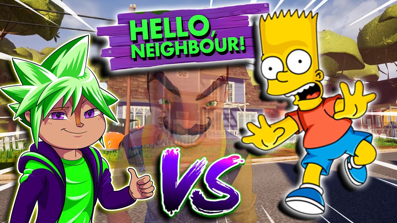 CHIPMUNK vs BART SIMPSON | Hello Neighbor Mod - YouTube