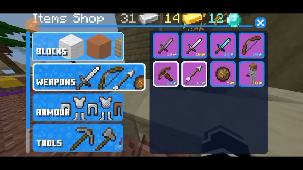 I made a worst massacre ever in Minecraft PE bedwars in cube craft💀 ...