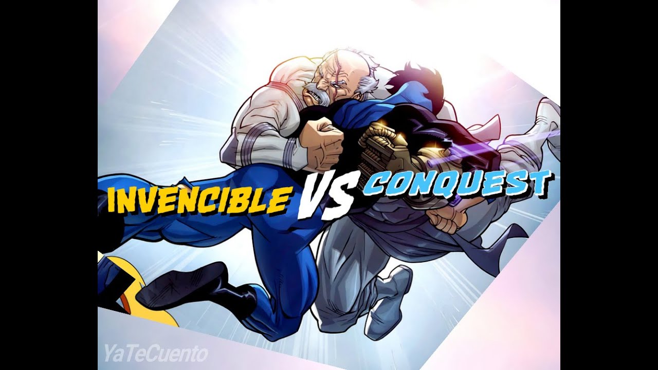 Invencible Vs Conquest / Narrando Enfrentamiento ----#invincible # ...