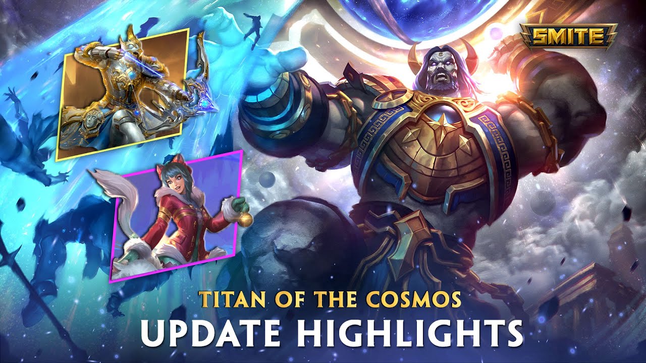 SMITE - Update Highlights: Titan Of The Cosmos - YouTube