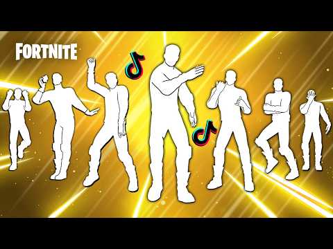 Top 20 TikTok Dances & Emotes in Fortnite (Passinho do Jamal, Cry For Me, Opus No. 1)
