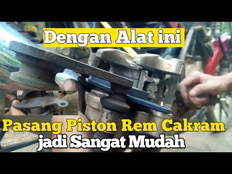 Cara Mudah untuk Memasukkan Piston Rem Cakram saat pergantian Kampas ...