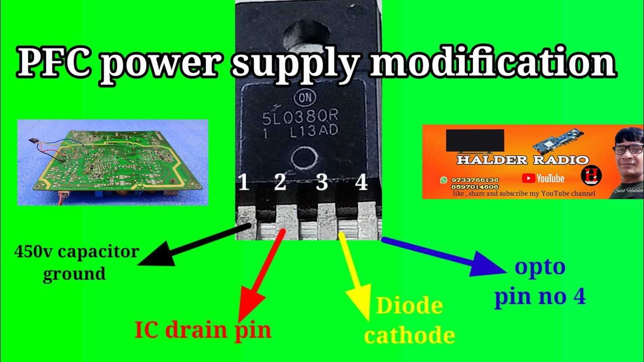 How to Install Power Supply Module in LED TV // PFC Power Supply ...