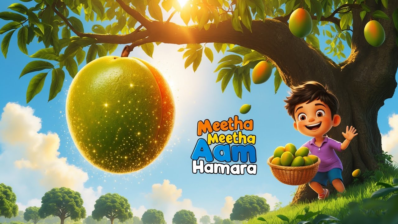 Meetha - Meetha Aam Hamara - A Fun Hindi Nursary Rhymes for Kids - YouTube