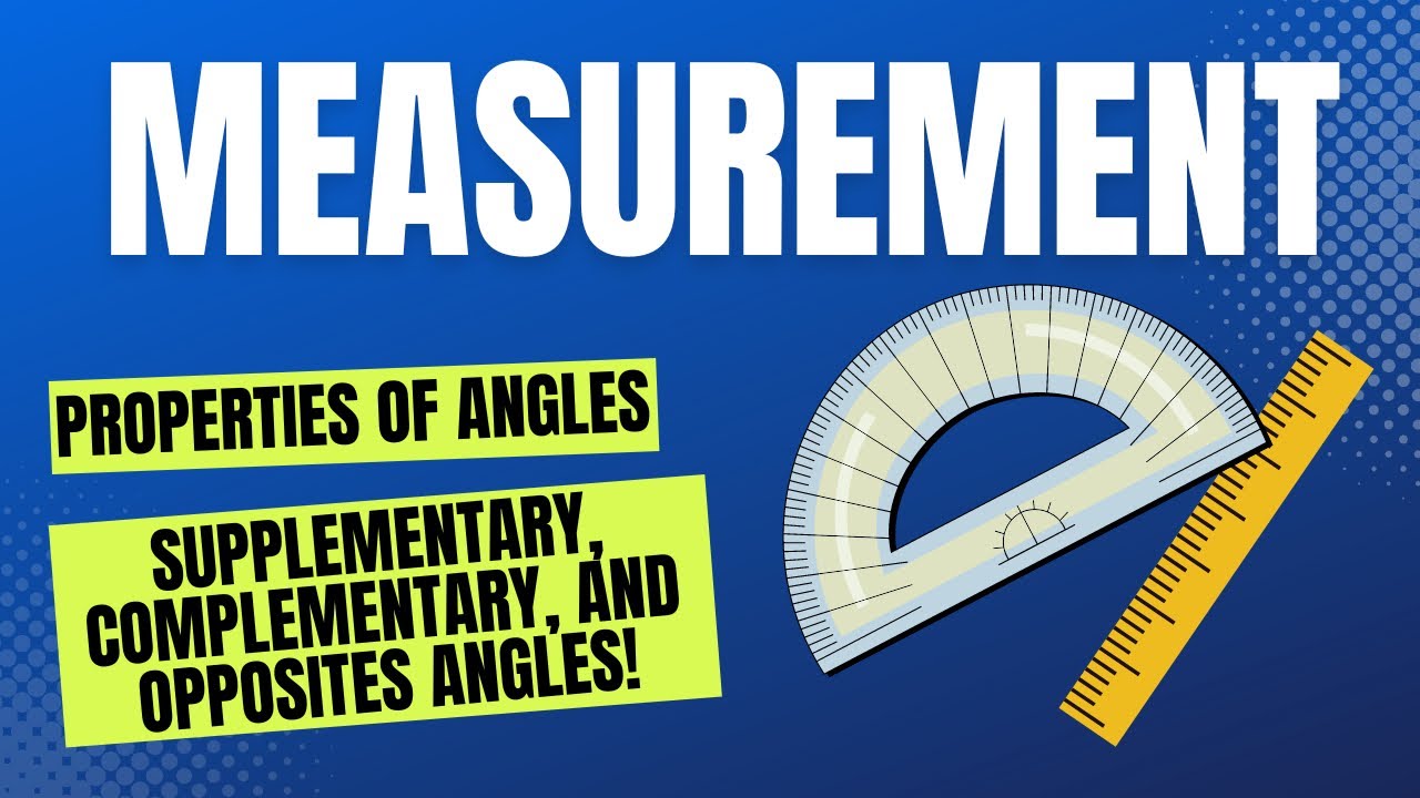 Properties of Angles and How To Solve For Missing Angles! - YouTube