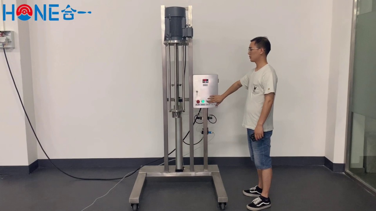Hone Machinery - Stainless Steel Pneumatic Lifting Homogenizer ...