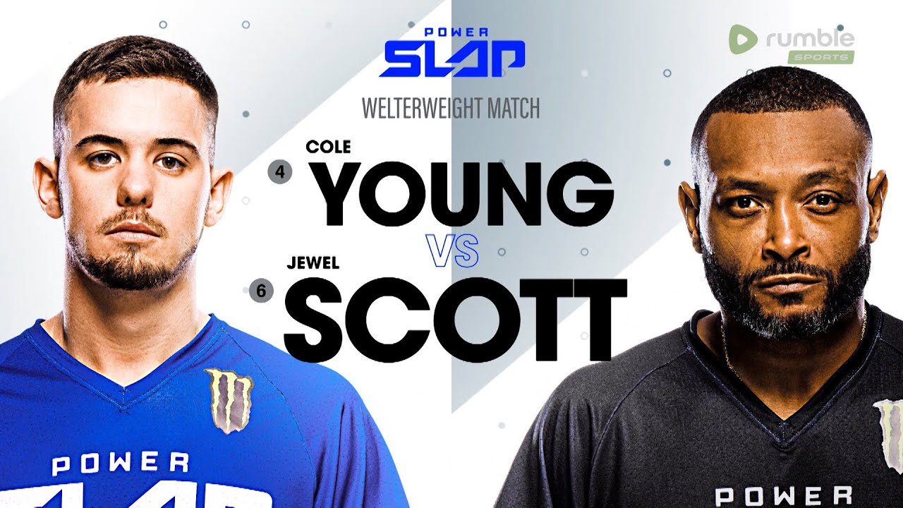 Cole Young vs Jewel Scott | Power Slap 4 Full Match - YouTube