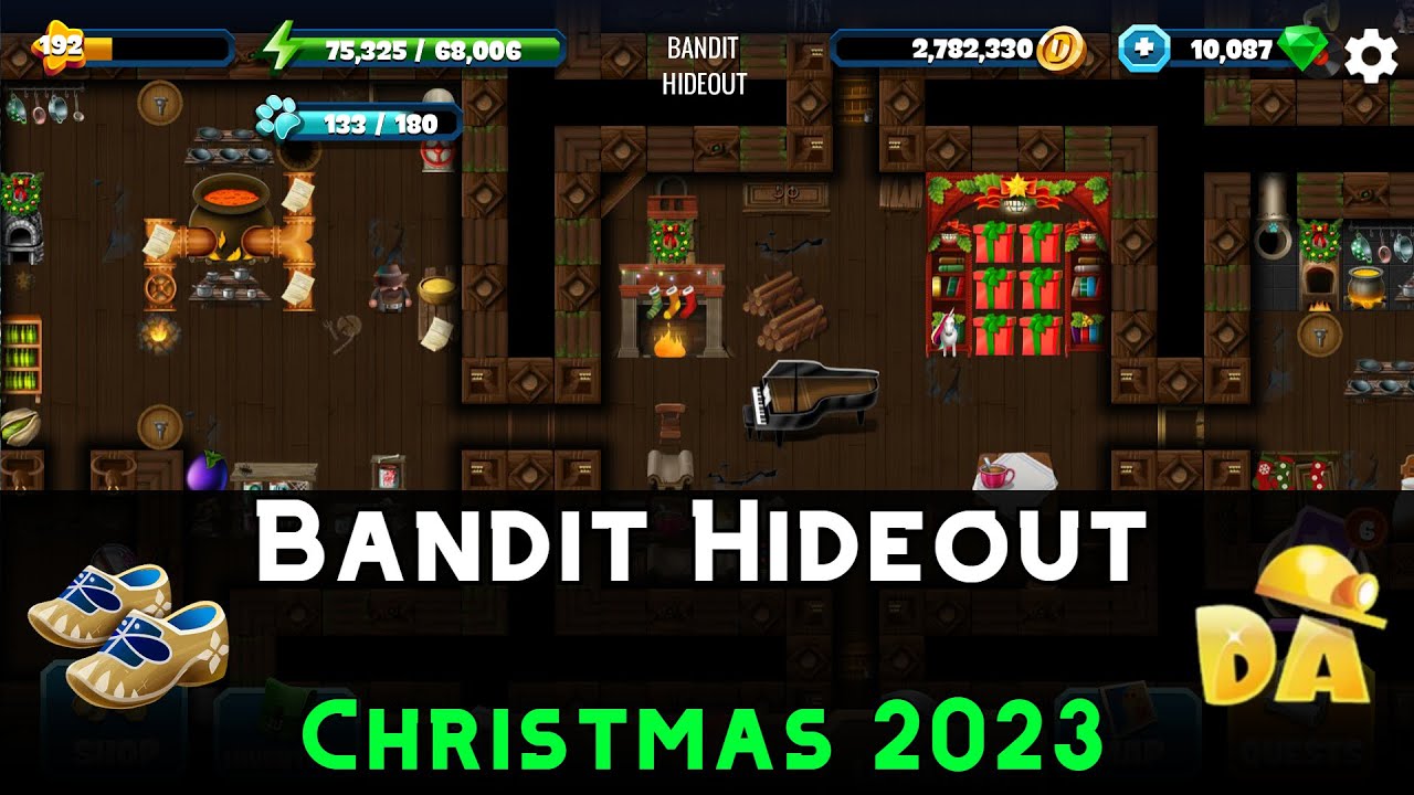 Bandit Hideout | Christmas 2023 #3 | Diggy's Adventure - YouTube