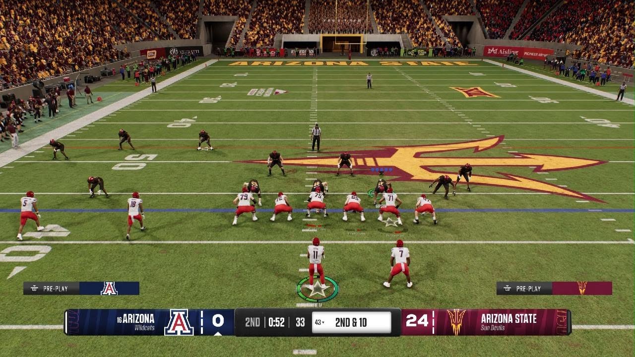 EA SPORTS College Football 25 Arizona Vs ASU Rivals - YouTube