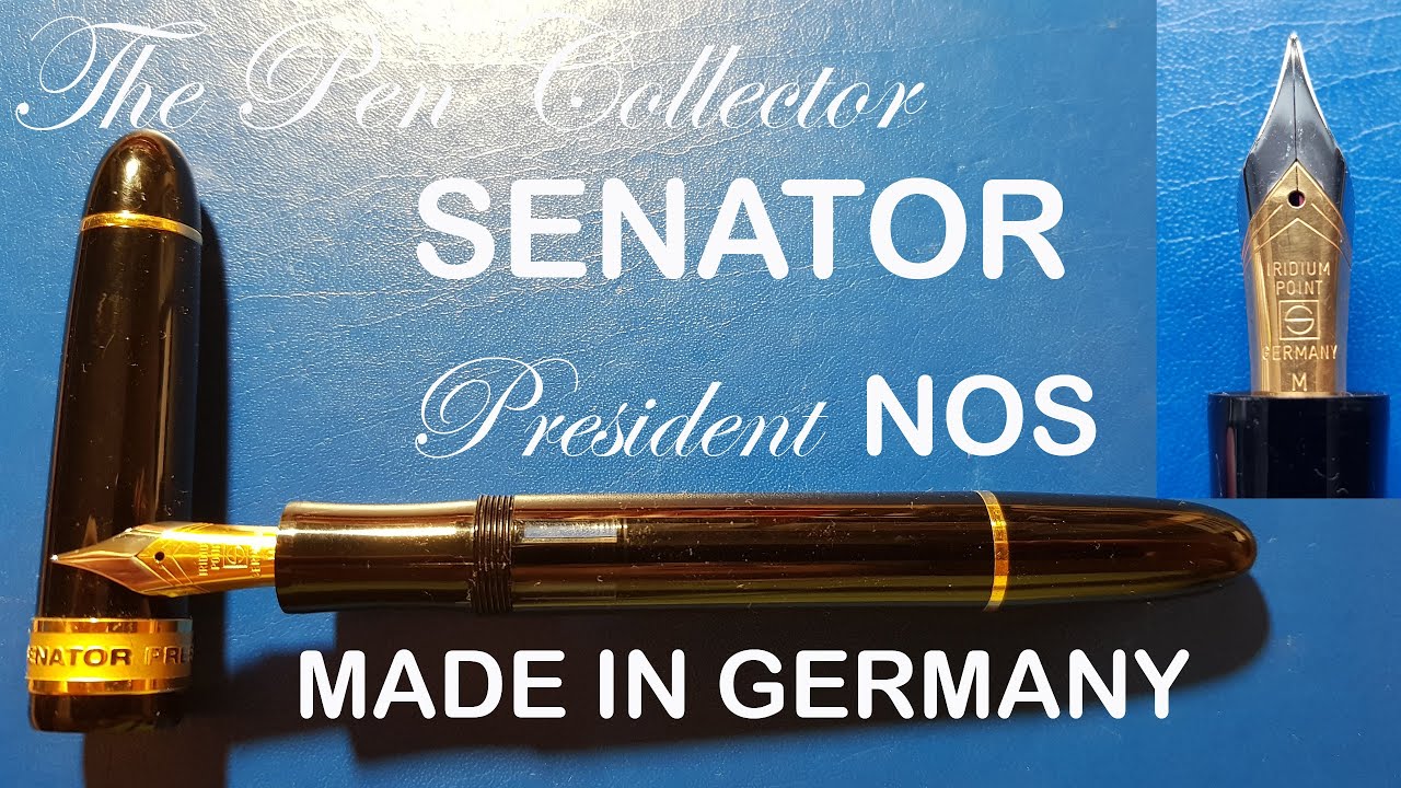 SENATOR President NOS Fountain Pen Review - YouTube