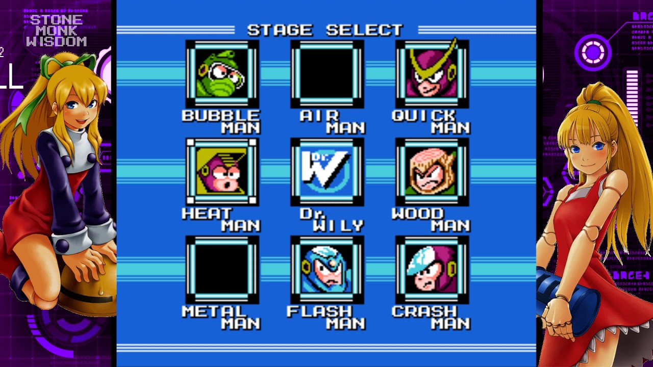 Roll-chan 2 (NES) [Classic Outfit] (Mega Man 2) [Part 1] - Air, Metal ...