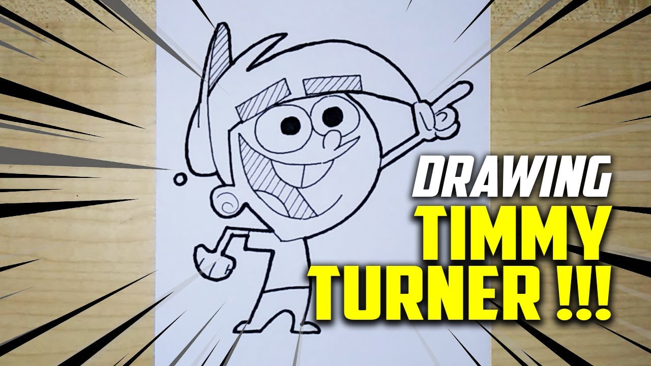 Drawing TIMMY TURNER !!! | Fairly Odd Parents | Cartoon Sketch | How to ...
