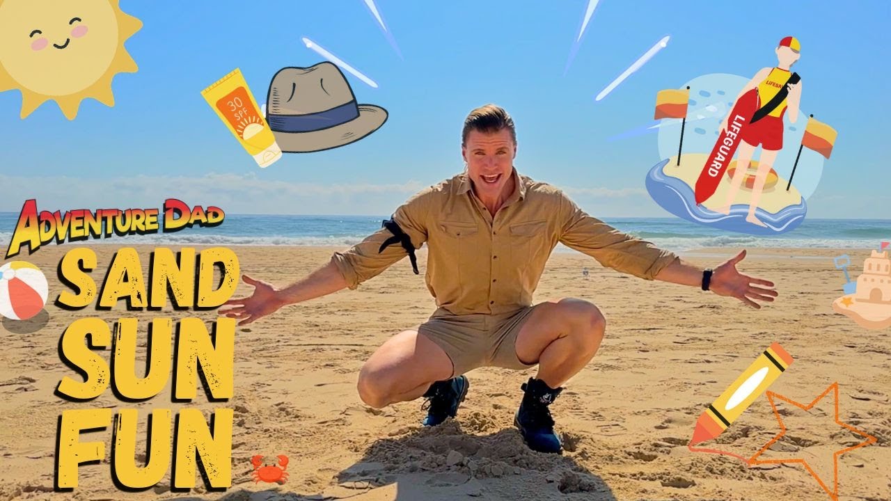 Beach Safety & Fun Games for Toddlers | Activity for Kids - YouTube