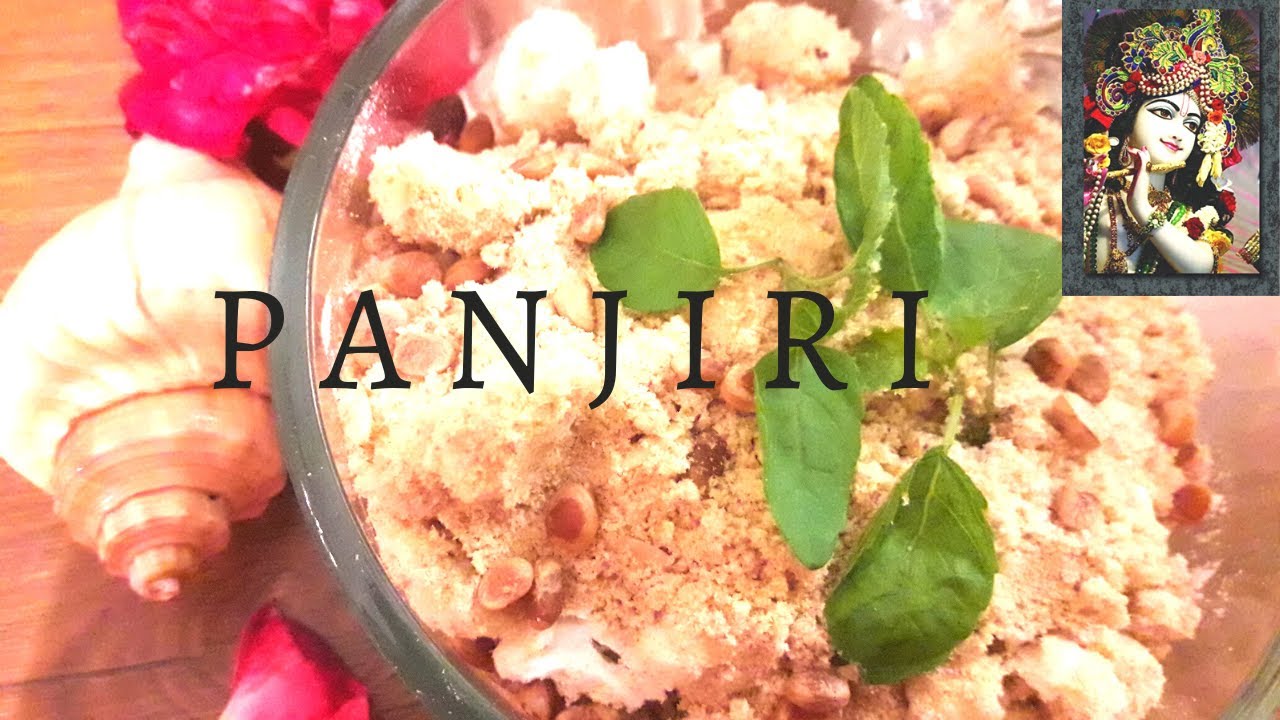 Panjiri prasad for Janmashtami | Panjiri banane ka sahi aur aasan ...