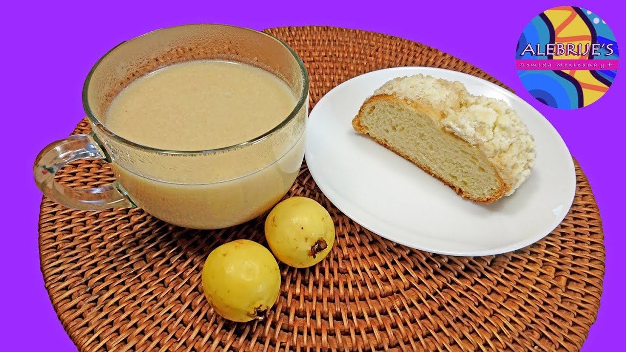 💙 ATOLE DE GUAYABA, guava drink - YouTube
