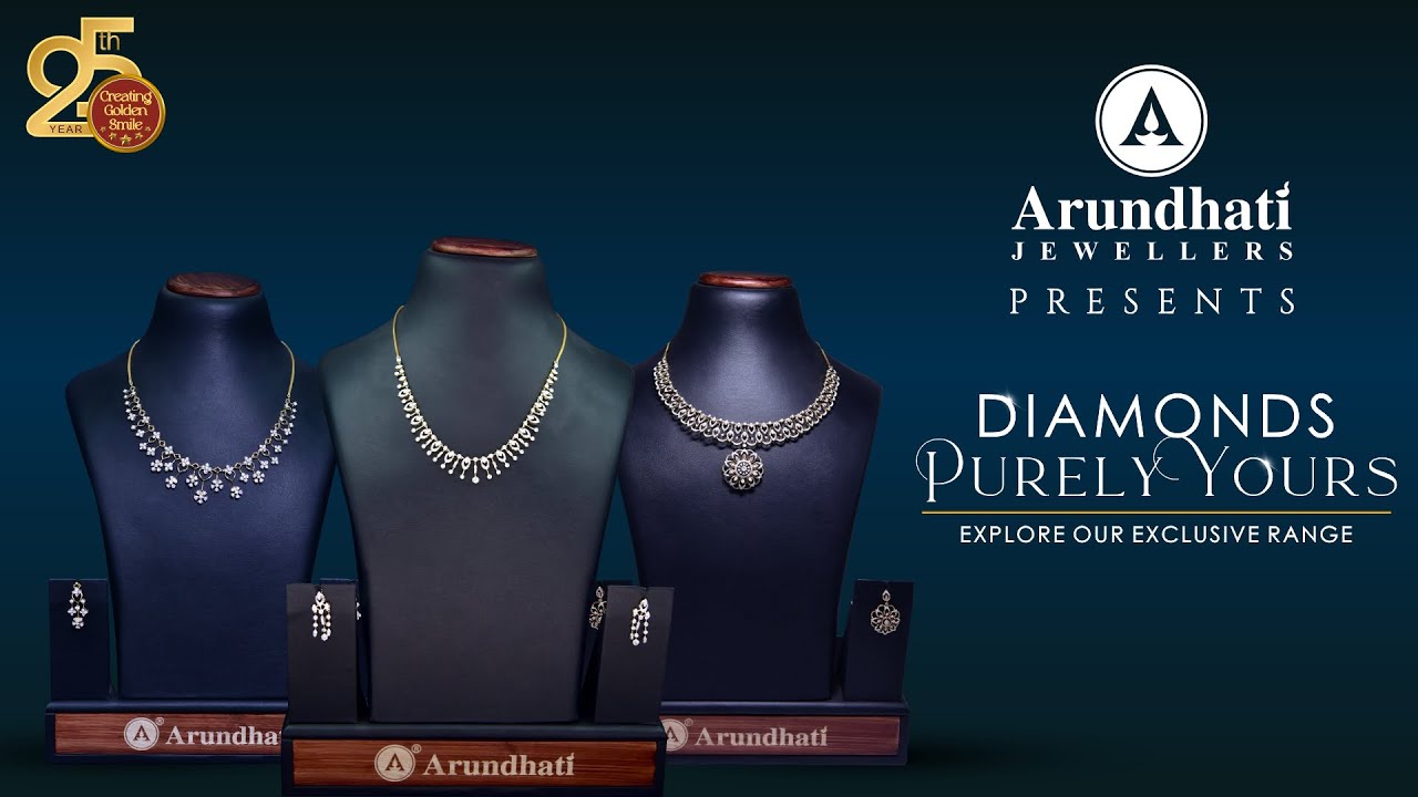 Stunning Diamond Jewellery Collections from Arundhati Jewellers - YouTube