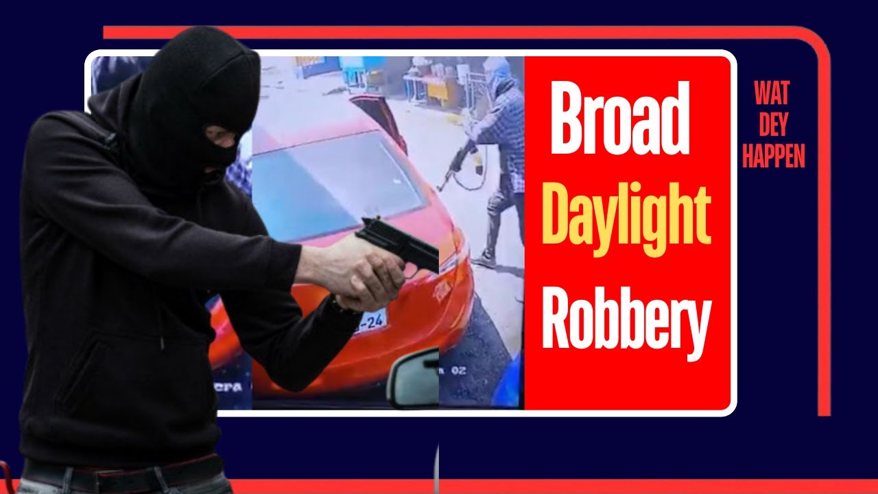How The Broad Daylight Robbery Happened At Adabraka Market. - YouTube
