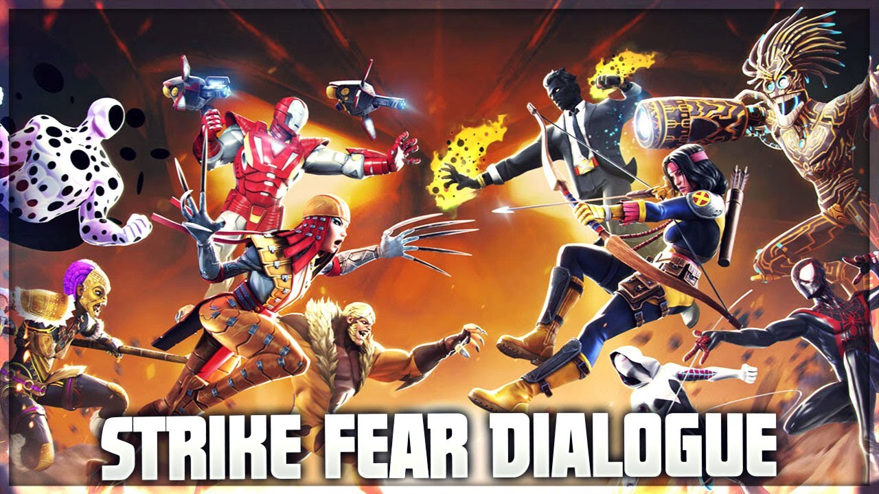 Strike Fear Event Quest Dialogue Marvel Contest of Champions Breakdown ...
