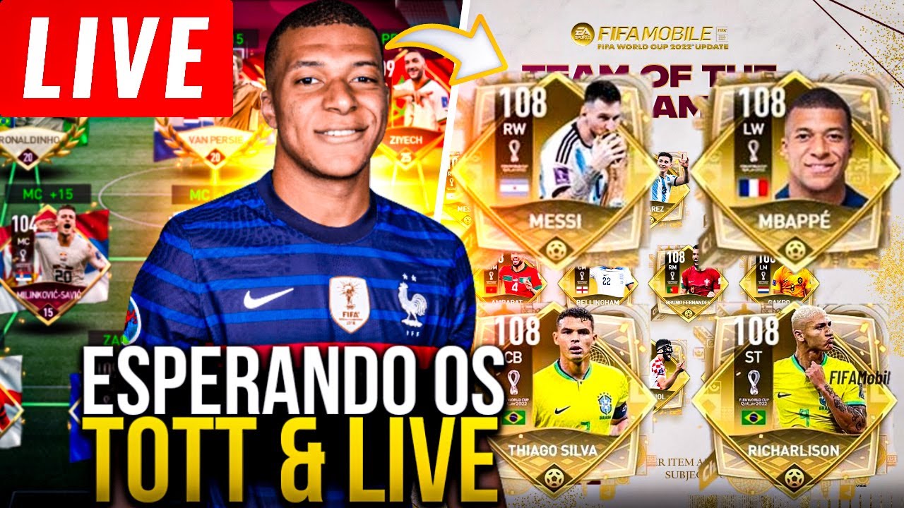 VEM ESPERAR OS TOTT!😏TOTT CHEGANDO,NOVIDADES & MUITO MAIS!🔥AO VIVO FIFA ...