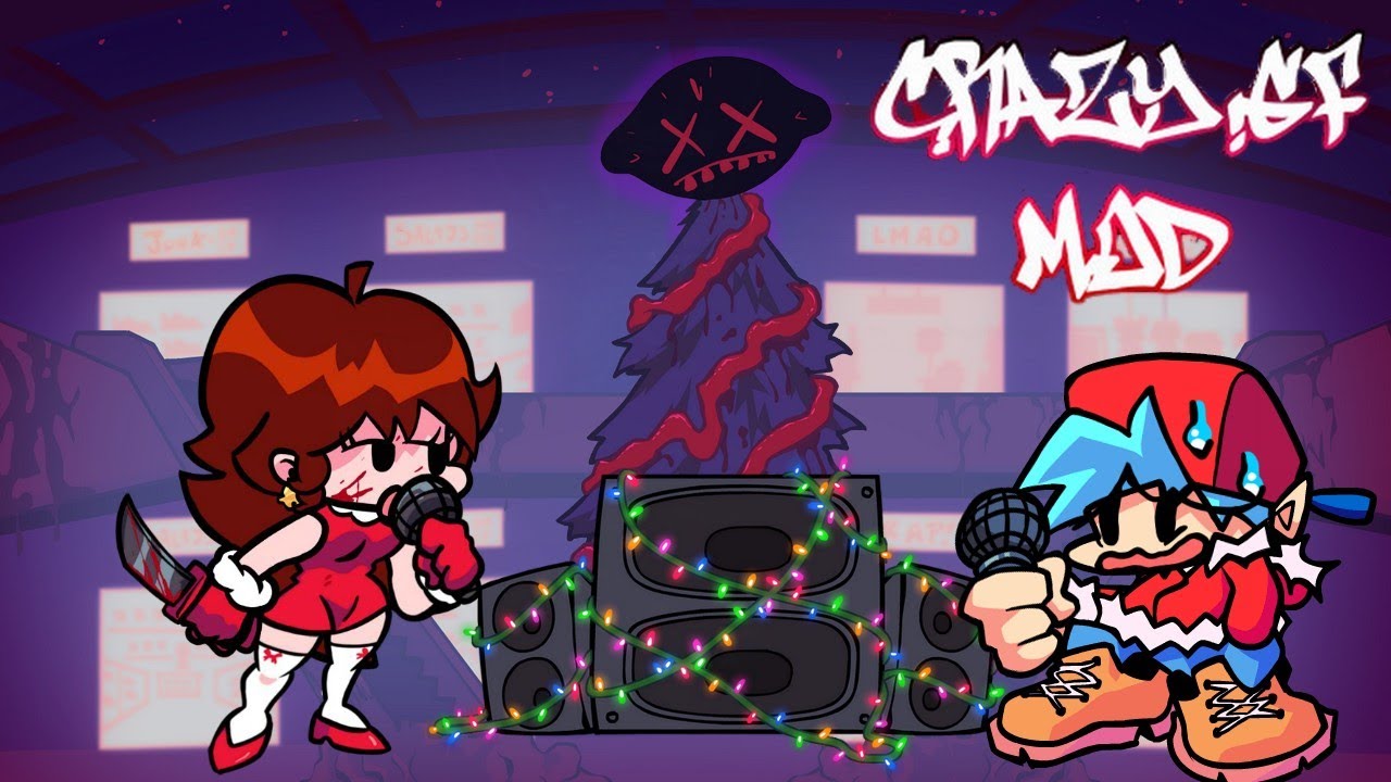 Crazy Gf Mod - Friday Night Funkin Mod - YouTube
