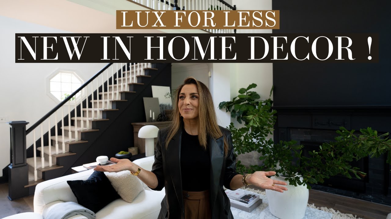 LUX FOR LESS! NEW IN HOME DECOR FINDS! - YouTube