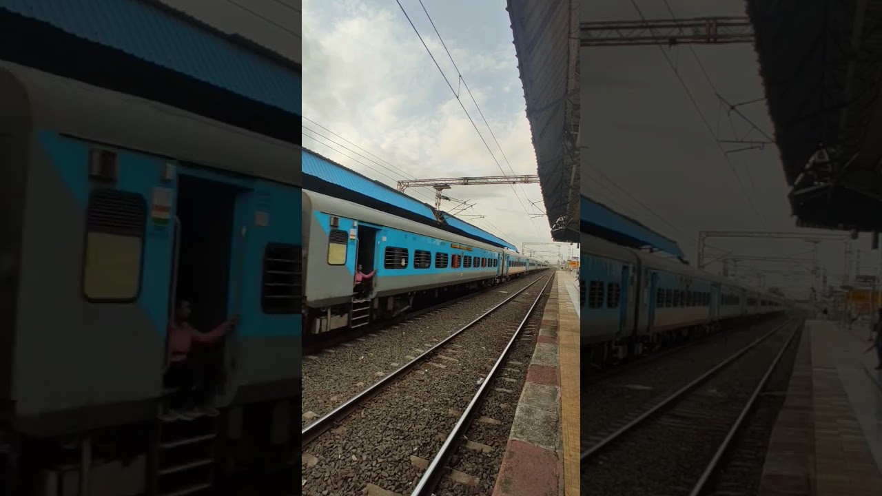 12933 - Karnavati express with flat speed of 130 kmph - YouTube