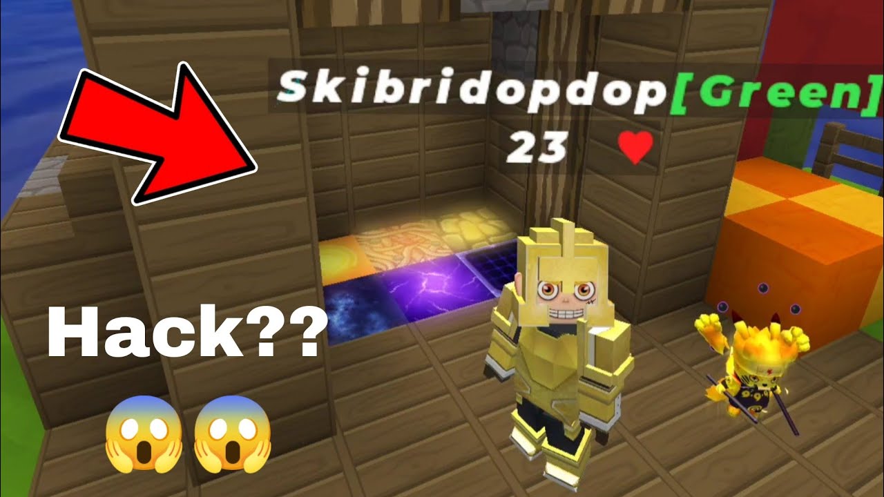 Hack in Gold Generator Bedwars !? 😱😱 - YouTube