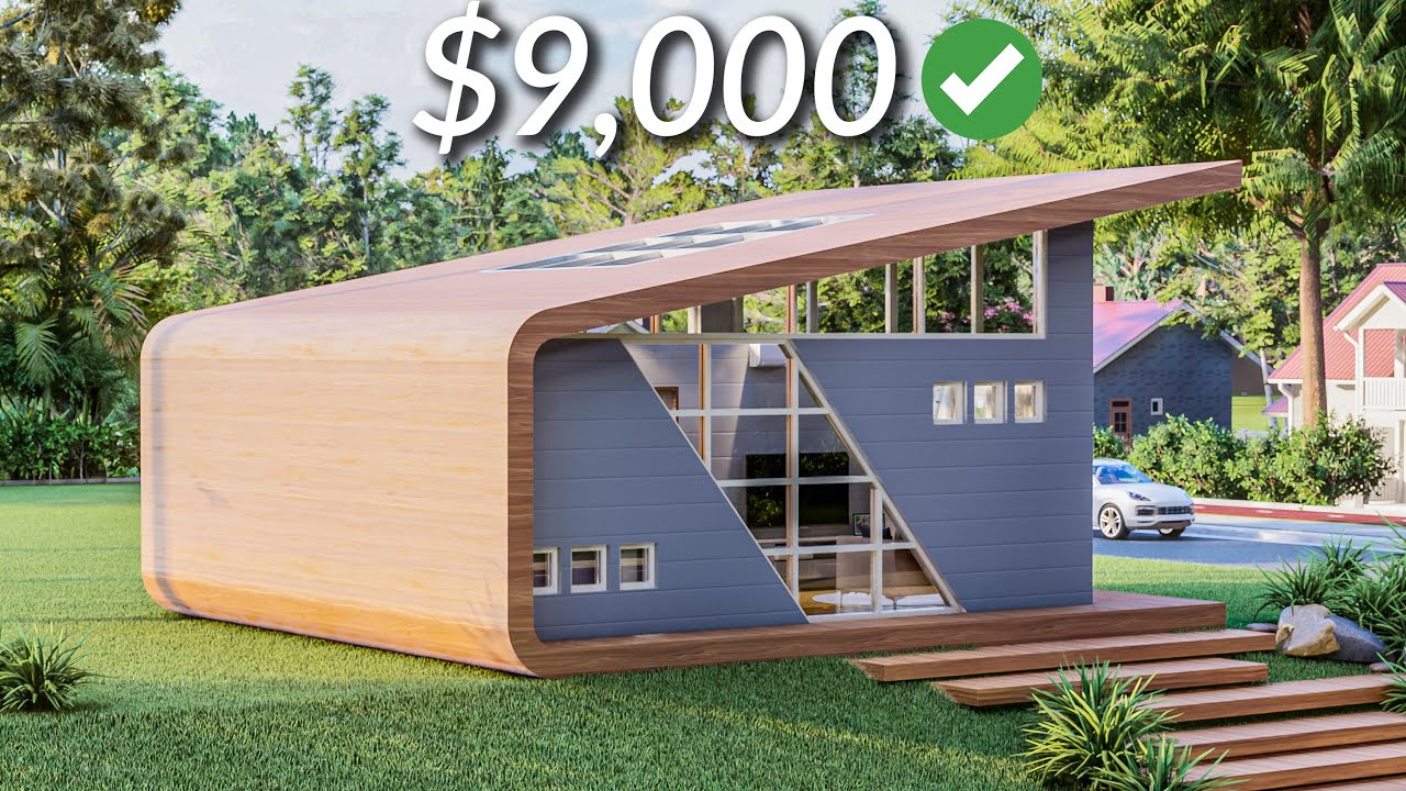 (6x7 Meters) Tiny House Design | 1 Bedroom House Tour - YouTube