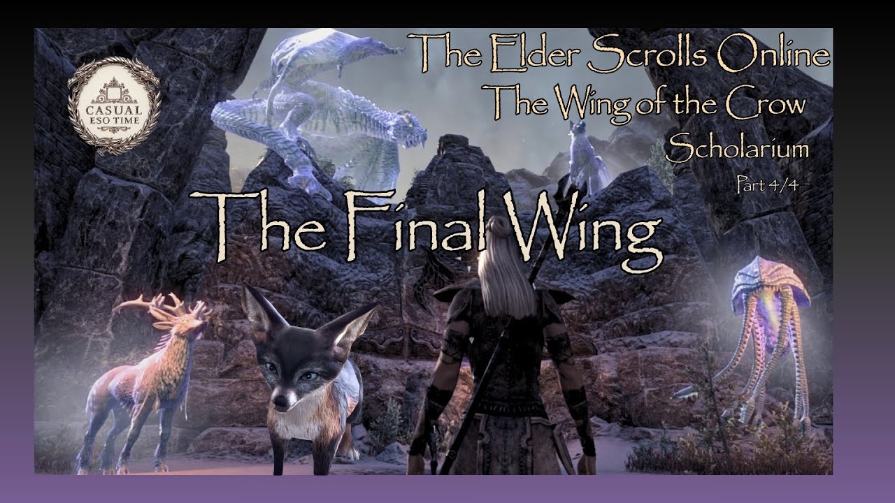 ESO The Wing of the Crow FINAL Elder Scrolls - YouTube