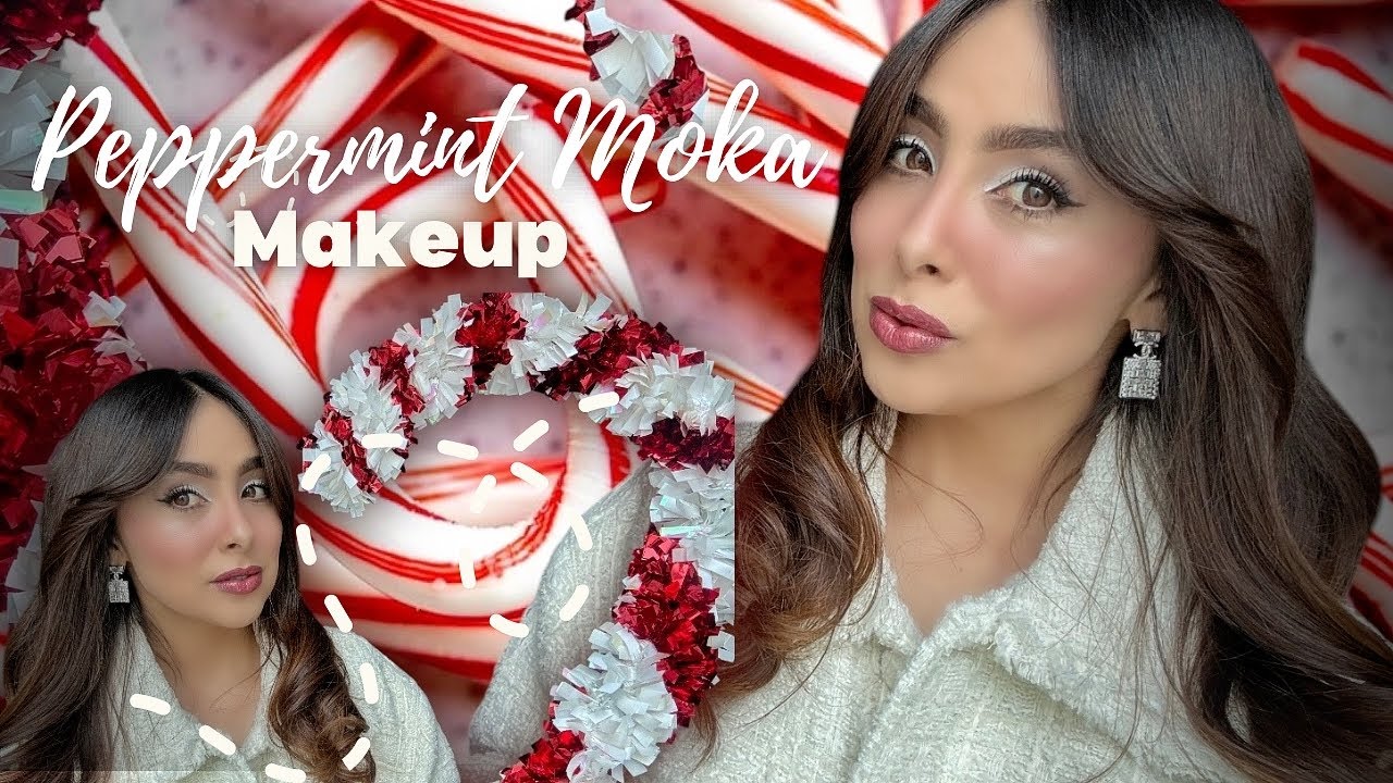 Peppermint Moka Makeup ️🎅🏻 #makeup #maquillaje - YouTube