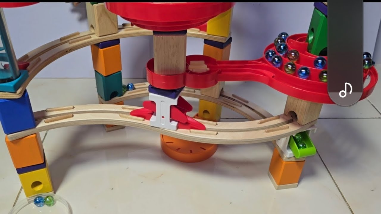 The marble run race is interesting and going well! 🏁🏆 #MarbleRunRace # ...
