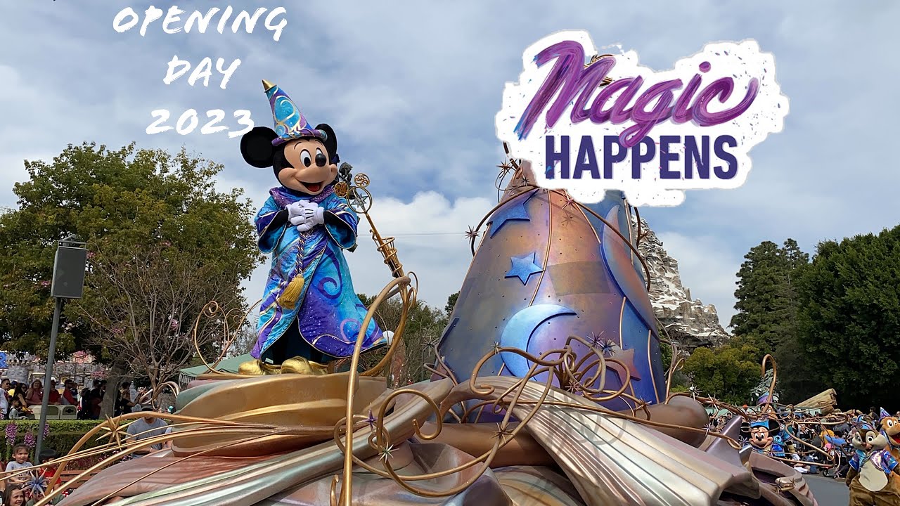Magic Happens Parade Opening Day 2023 - YouTube