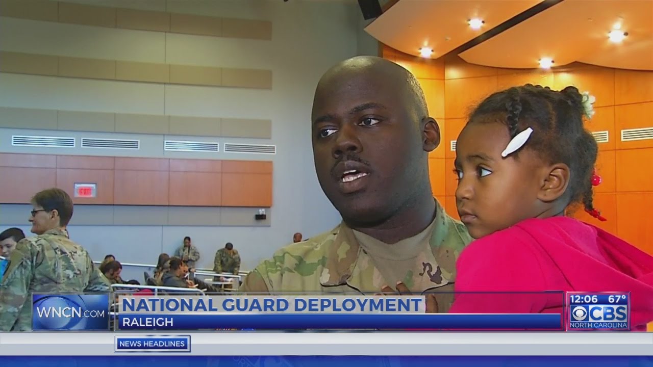 NC National Guard soldiers hold ceremony before yearlong deployment to ...