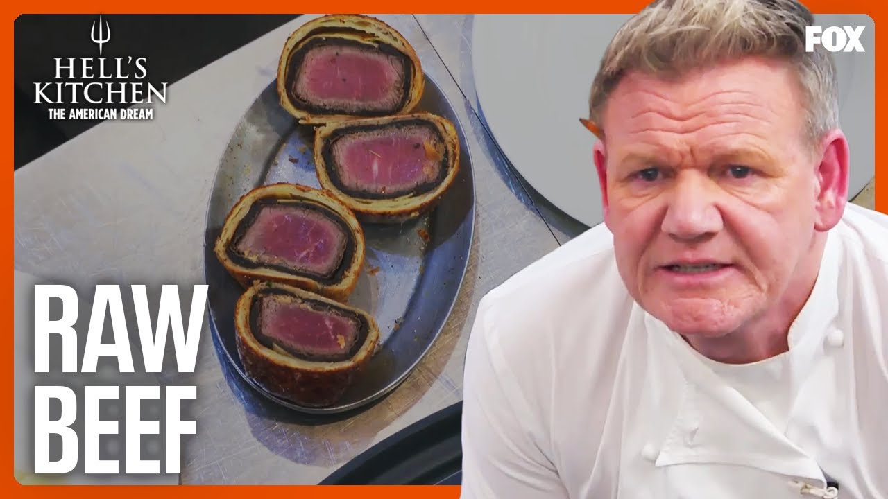 Blue Team Tries To Serve Raw Food to Sous Chef Jason's Wife | Hell’s ...