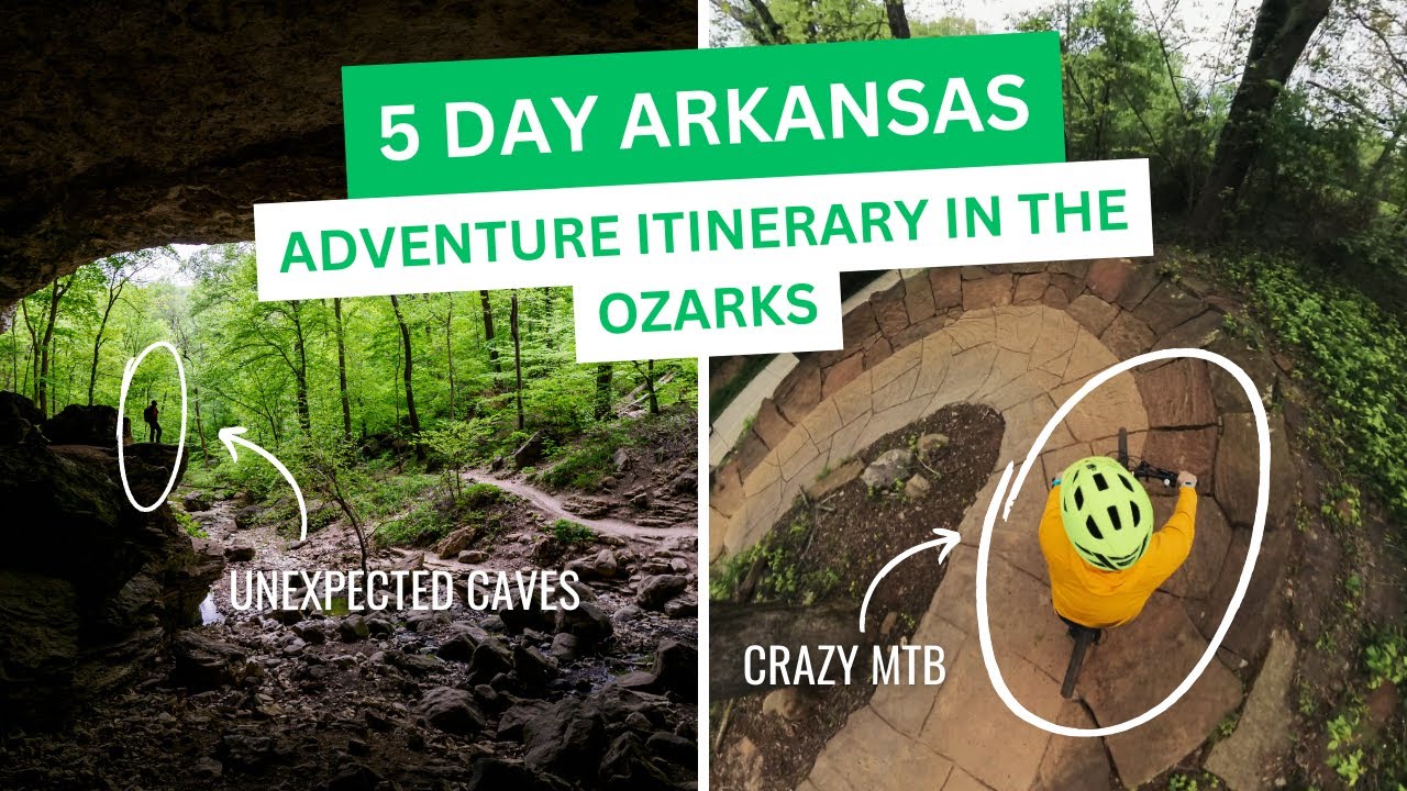 Road Trip Through the OZARKS of ARKANSAS - 5 Day Adventure Itinerary ...