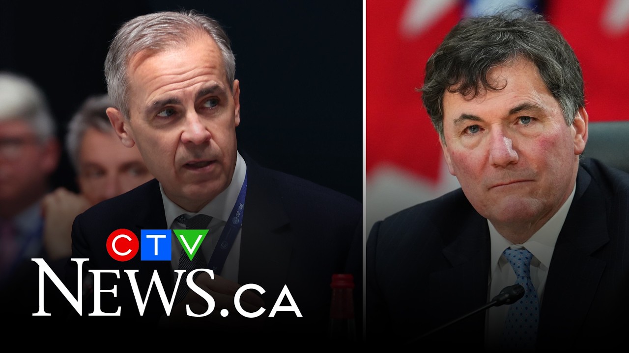 Finance minister Dominic LeBlanc endorses Mark Carney - YouTube