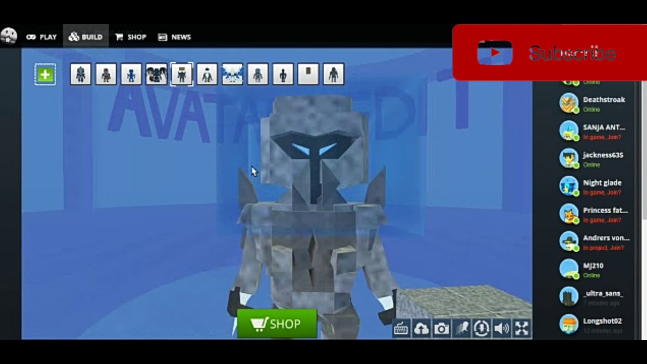 Kogama New Avatar - YouTube