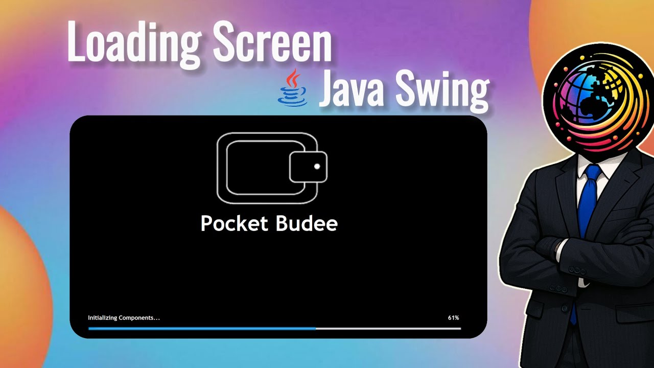 How to make a Loading Screen In NetBeans | Java Swing | Splash Screen ...