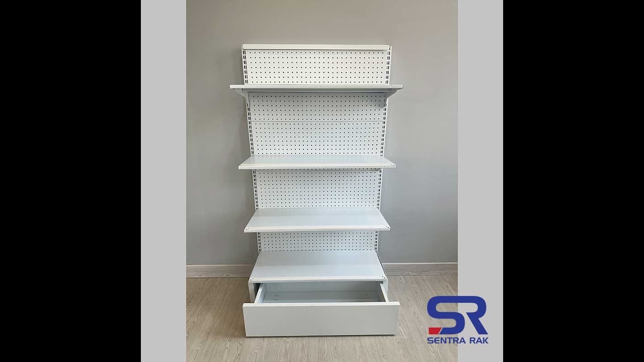Cara Pemasangan Rak End KKV 80kg - Sentra Rak - YouTube