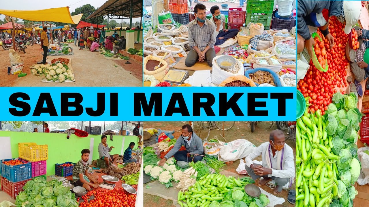 Sabji Market in Village//Beautiful Indian Sabji market//Beautiful Sabji ...