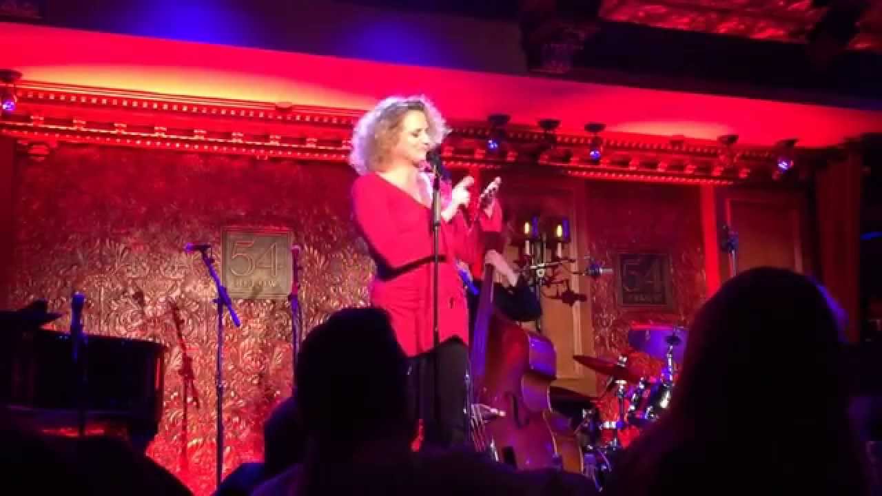 Cady Huffman lighting up the stage at 54 Below. - YouTube